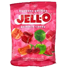 JELLO GUMMIES - ASSORTED FRUITS – Walker's Candy Emporium