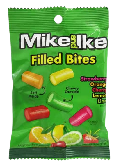 MIKE & IKE FILLED BITES – Walker's Candy Emporium